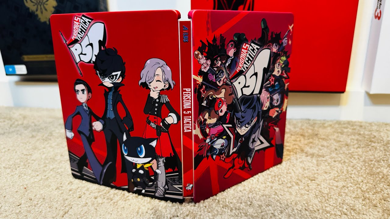 Persona 5 Tactica Steelcase Edition Unboxing - YouTube