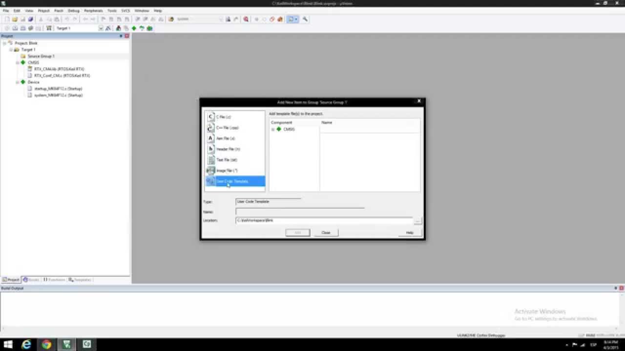 Starting with KEIL MDK5 and CMSIS RTOS RTX - YouTube