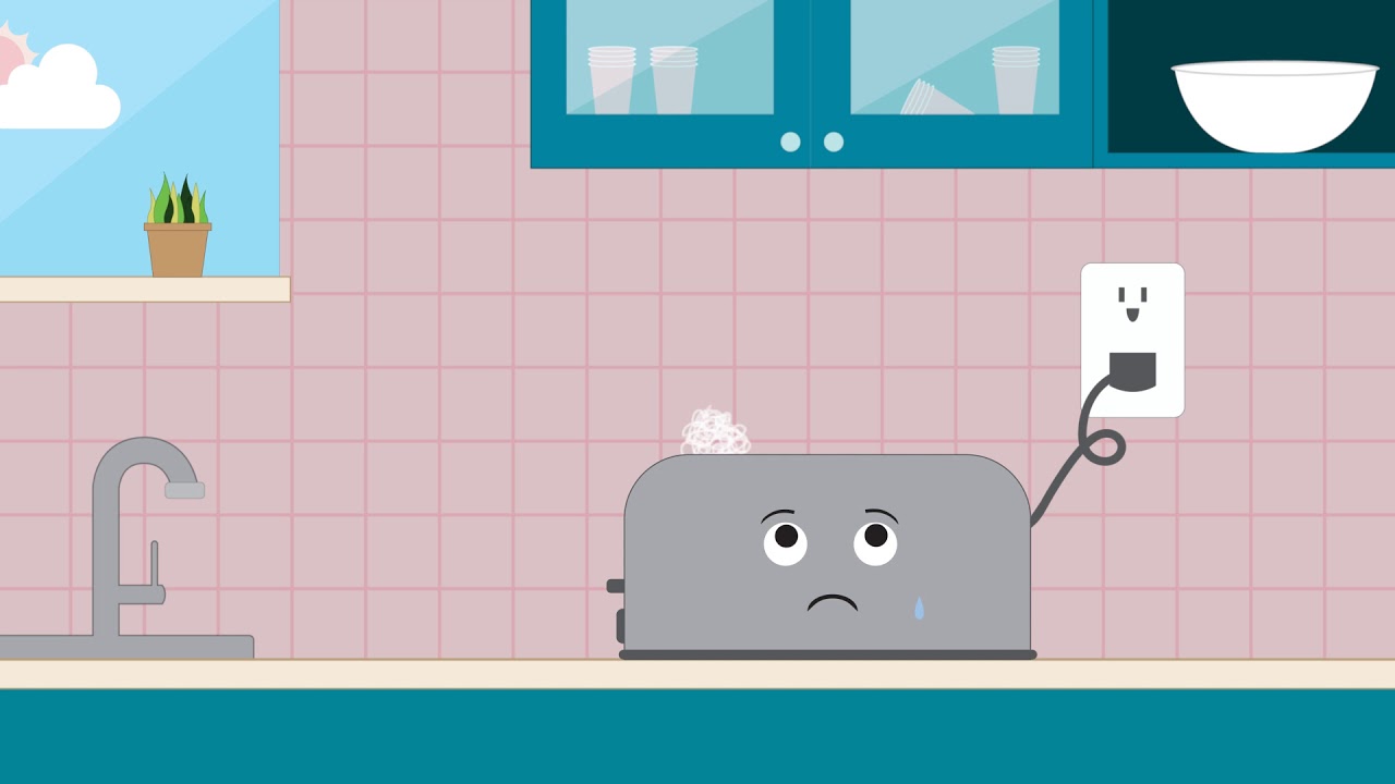 Toaster Animation Version 2 - YouTube