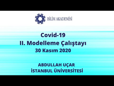 II. Covid-19 Modelleme Çalıştayı: Abdullah Uçar
