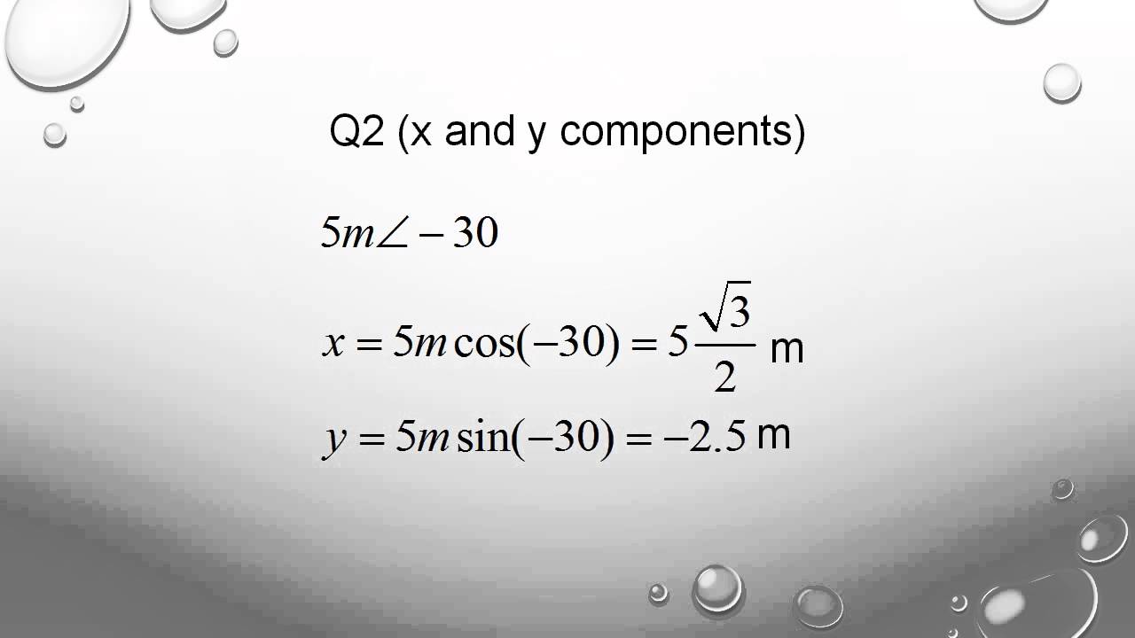 AP Physics: Mastering vectors in minutes Solution for quiz - YouTube
