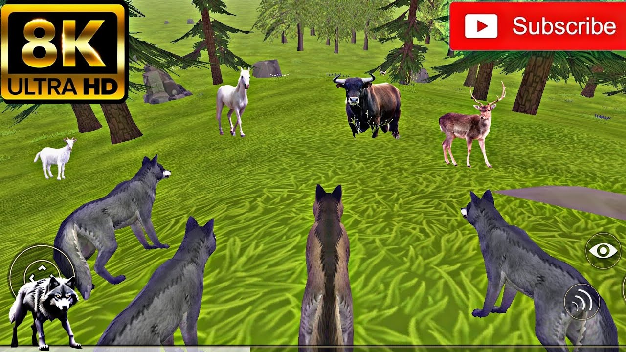 Wolf fight - YouTube