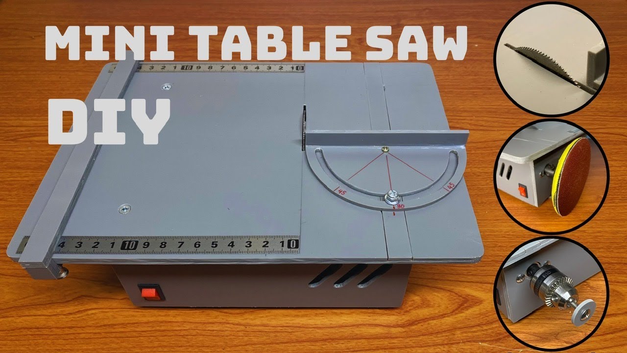 I Made A Useful Table Saw From PVC - YouTube