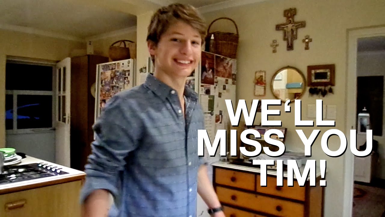 WE'LL MISS YOU TIM! - YouTube
