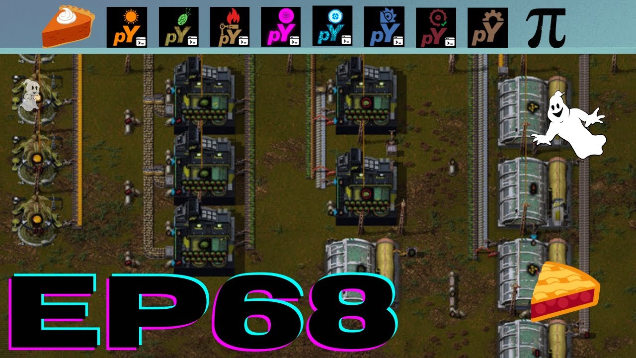 Factorio pYanodons - MK2 Moss and Sap Trees - EP68 - YouTube