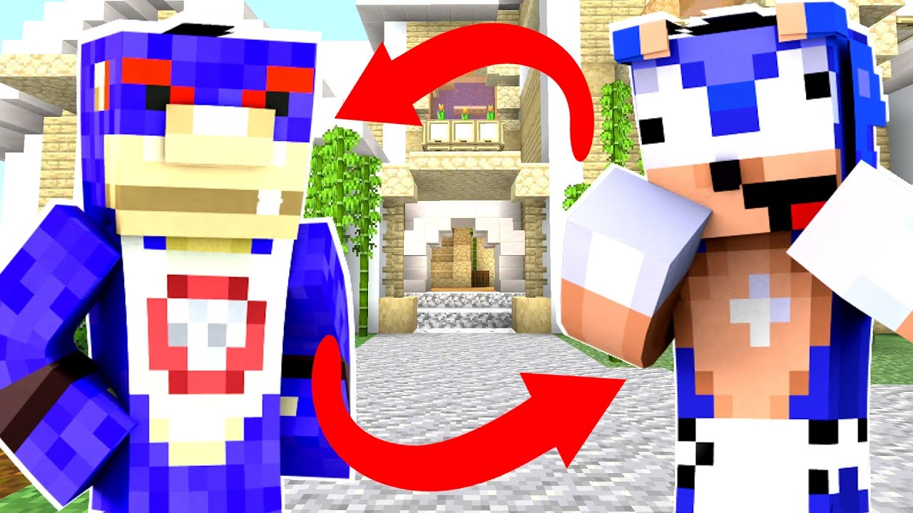 Sega Fun House - Bowser Jr Becomes Baby Sonic! - Minecraft [10] - YouTube