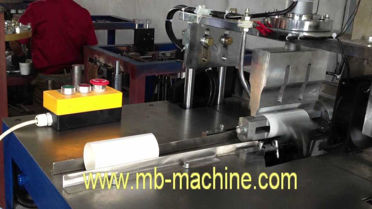 G-35 paper tube forming machine - YouTube