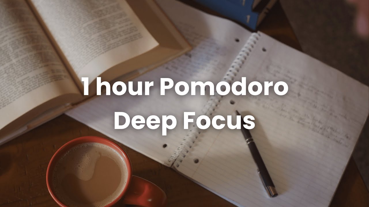 Pomodoro Timer with rain sound | Deep Work Session - YouTube