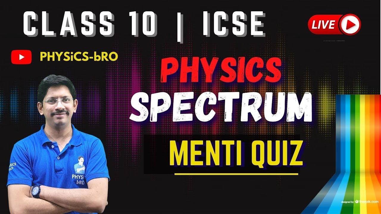 10 ICSE | SPECTRUM | MENTI QUIZ | code : 84627466 - YouTube