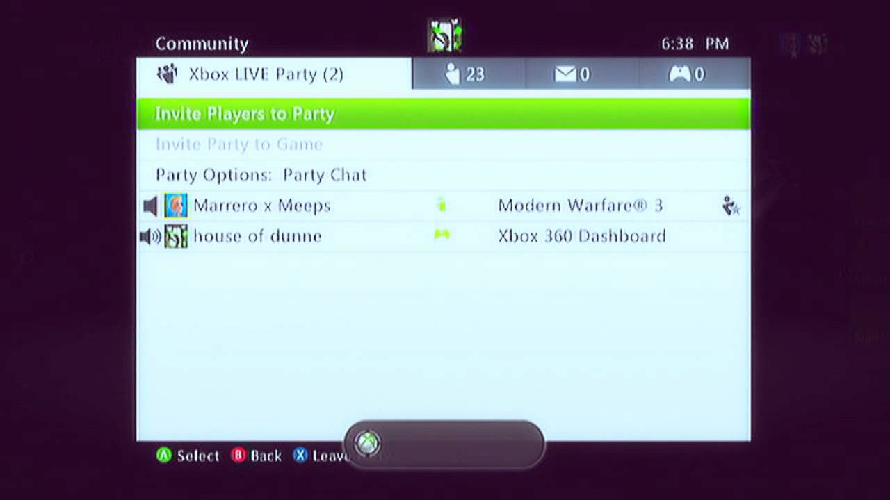How to glitch into a Invite only Xbox Live Party - YouTube