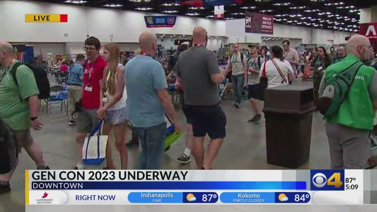Gen Con returning to Indianapolis this weekend - YouTube