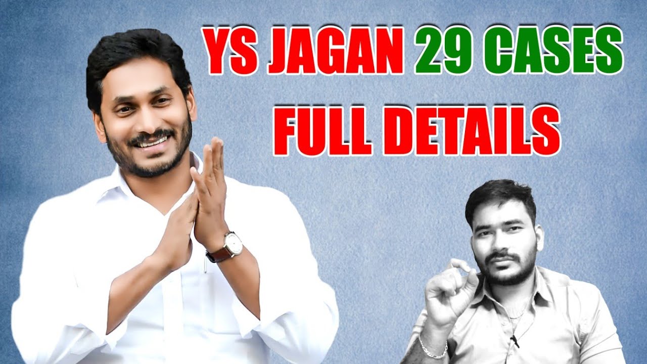 Unraveling YS Jagan's Police Cases & Affidavit for the 2024 Elections ...