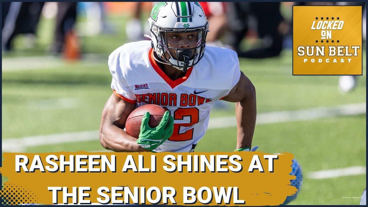 Marshall Thundering Herd's Rasheen Ali Shines At Senior Bowl - YouTube