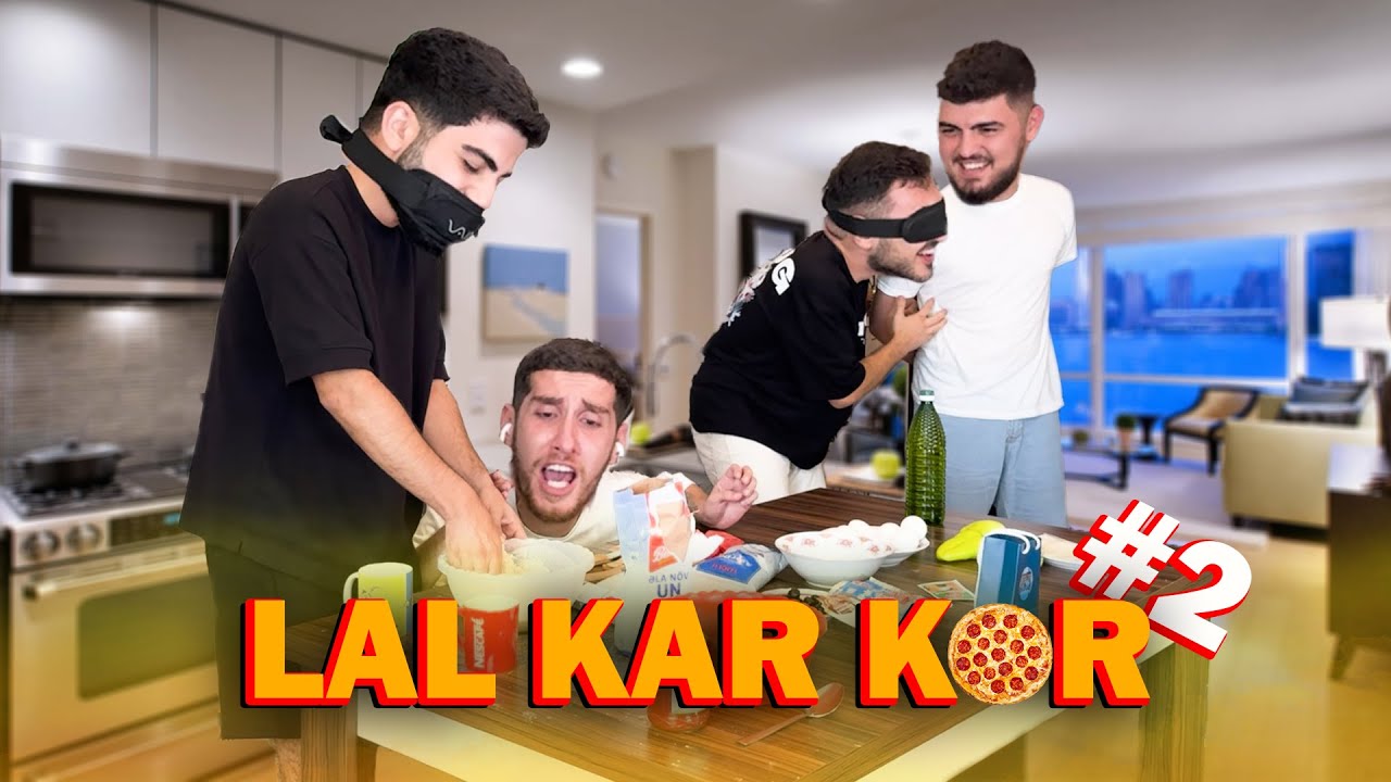 LAL KAR KOR YEMƏK HAZIRLADIQ #2 (EVİ MƏHV ETDİK) - YouTube