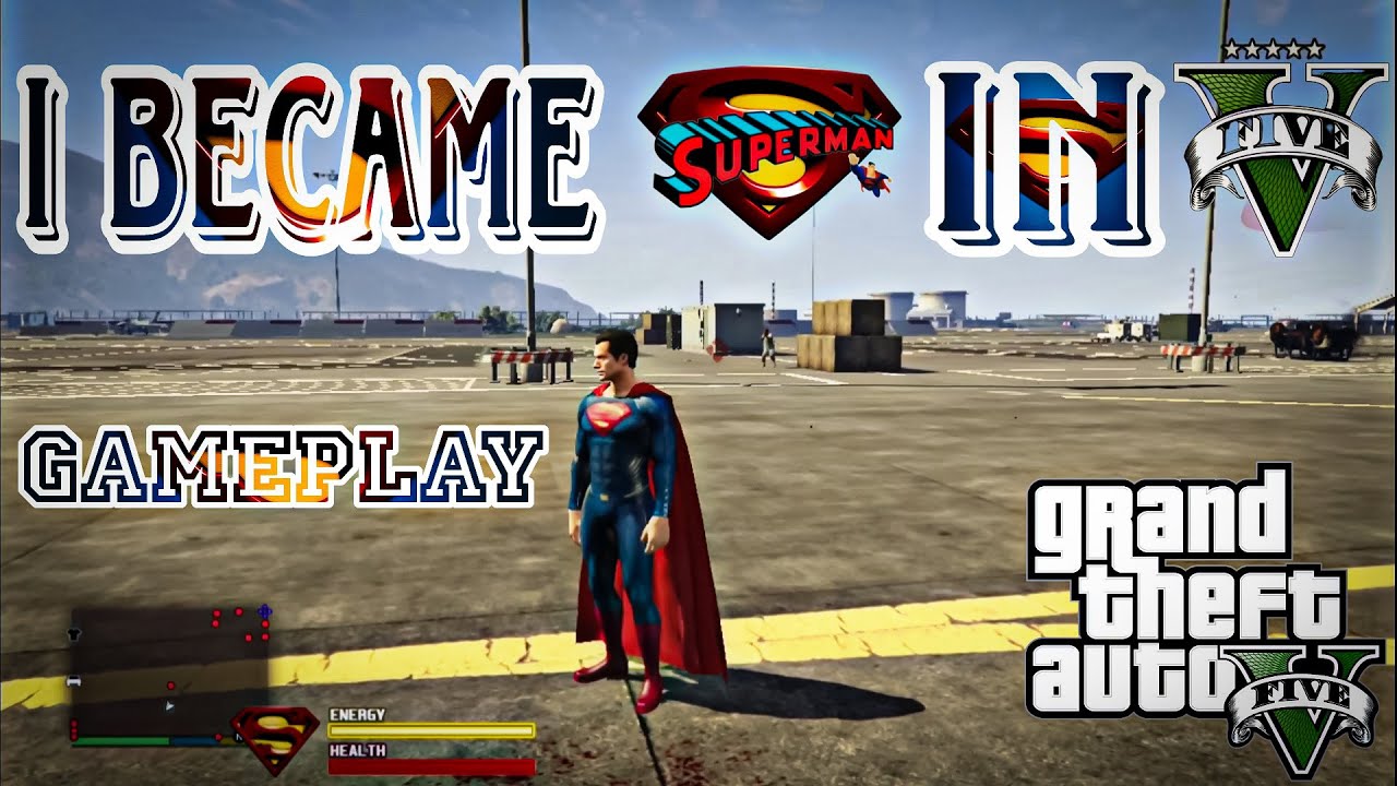 I Became Superman In GTA5 | GTAV Superman Mod | GTA5Mod | Superhero Mod ...