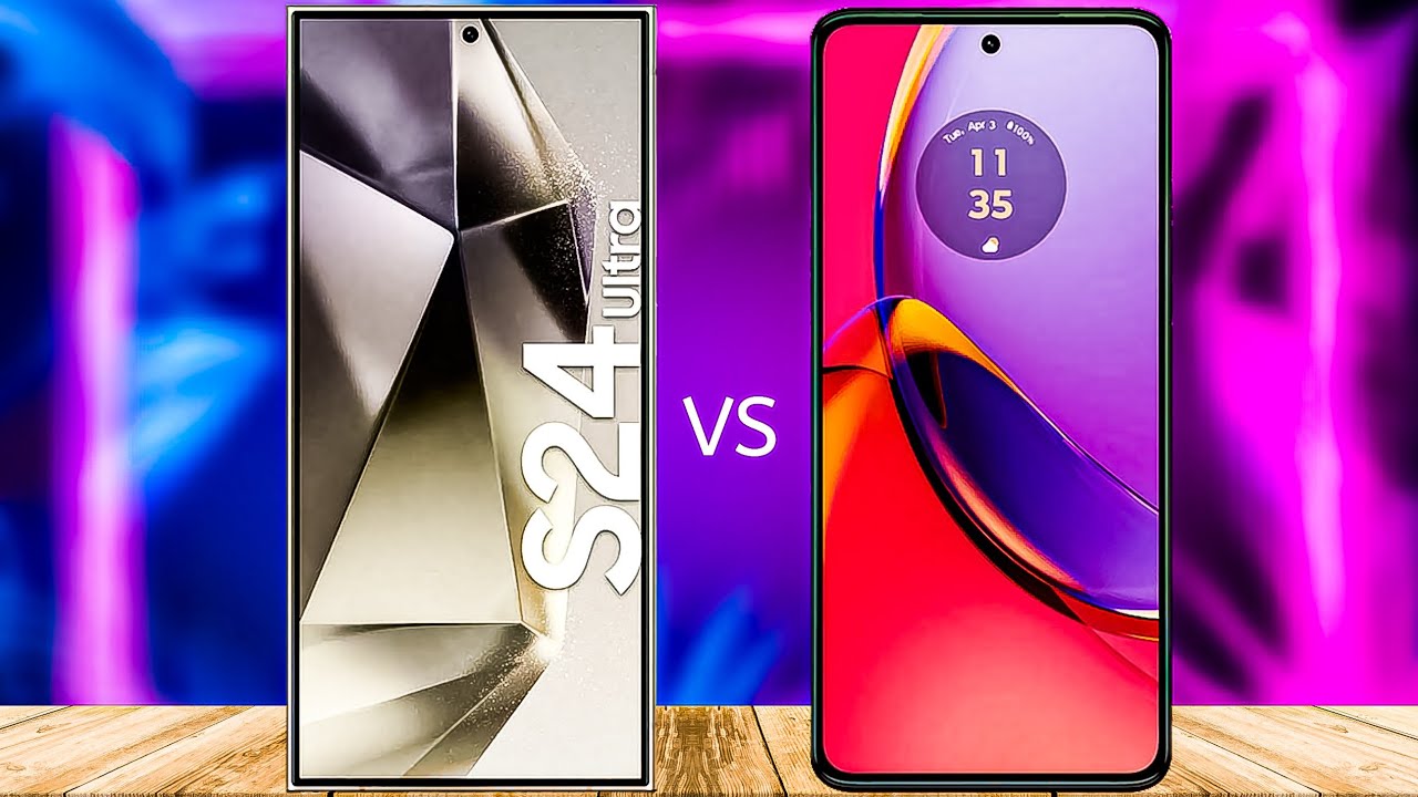 Samsung Galaxy S24 Ultra vs Motorola Moto G84 Review - YouTube