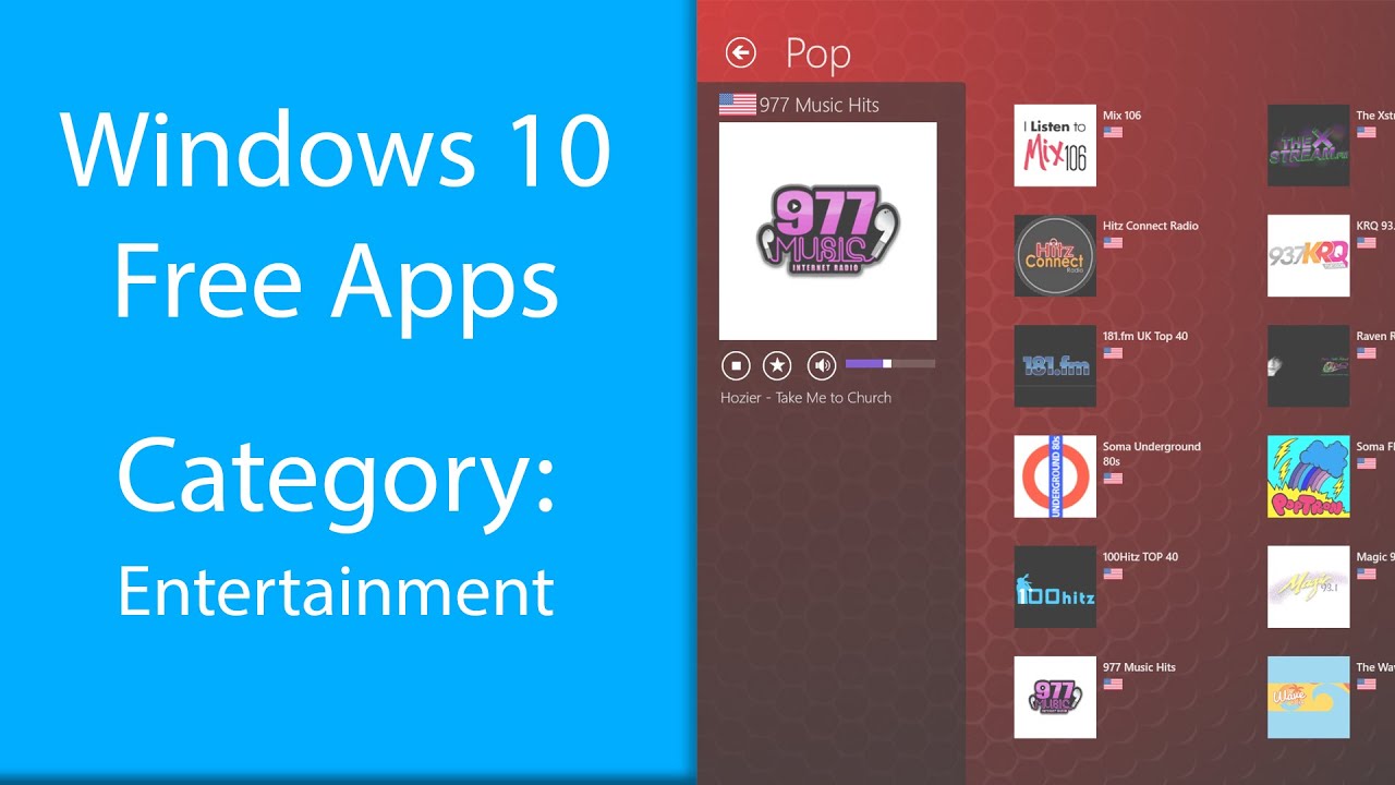 Free Windows App - App Radio - YouTube