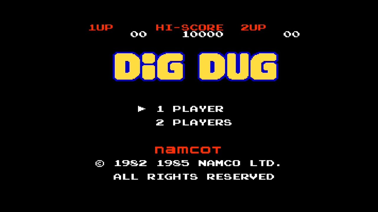 Dig Dug - Famicom - YouTube