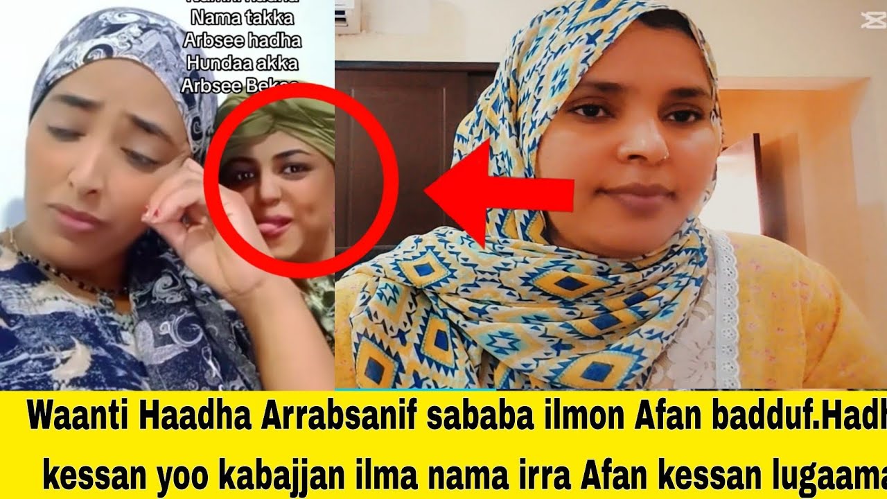 😒Fatiya fi Haadha faaxe irra yaadako🙋🏻‍♀️isin najajjanif jedhe mitti ...