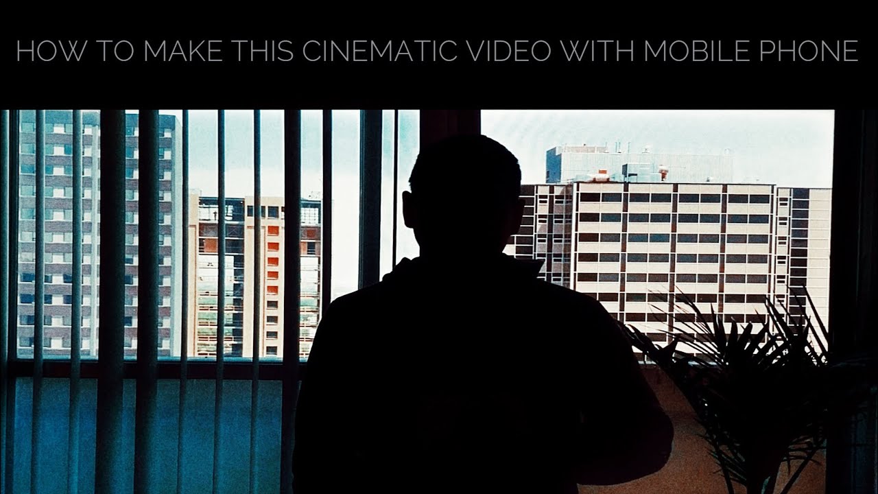 How to shoot a silhouette video with your phone - YouTube