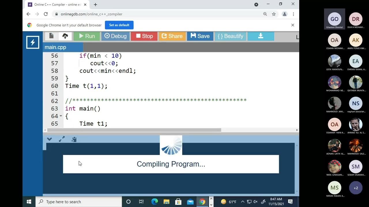 classes 5 / constrictor & const functions - YouTube