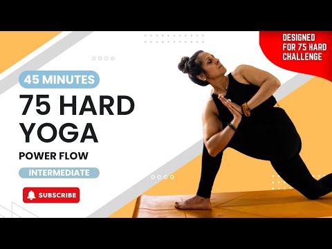 Lower Body strength | Day 6 |  75 Hard YOGA | Warrior Strength Power Yoga Flow