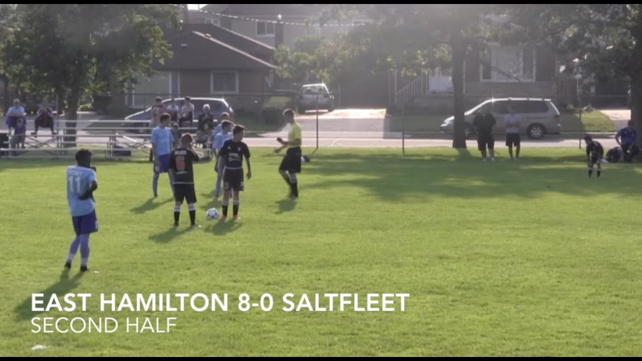 East Hamilton 8-0 Saltfleet (Second Half) - YouTube