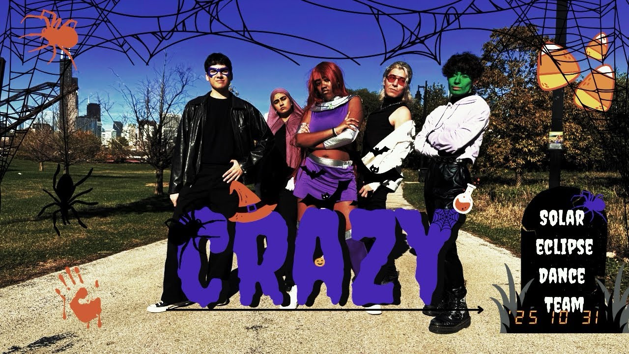 [KPOP IN PUBLIC CHICAGO, IL] LE SSERAFIM (르세라핌) - CRAZY / Cover by ...