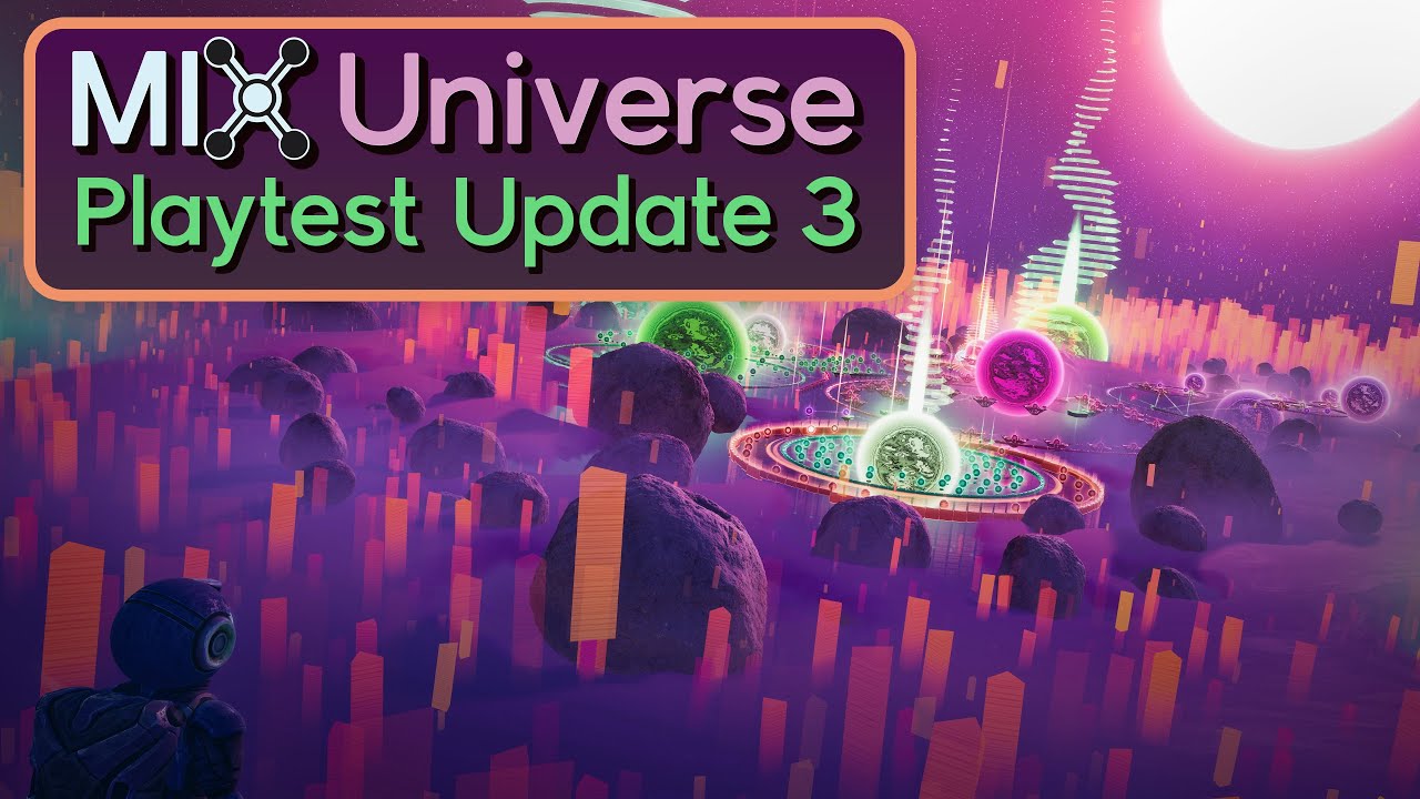 I'm making a Musical Sandbox game - Mix Universe Update 3 ...