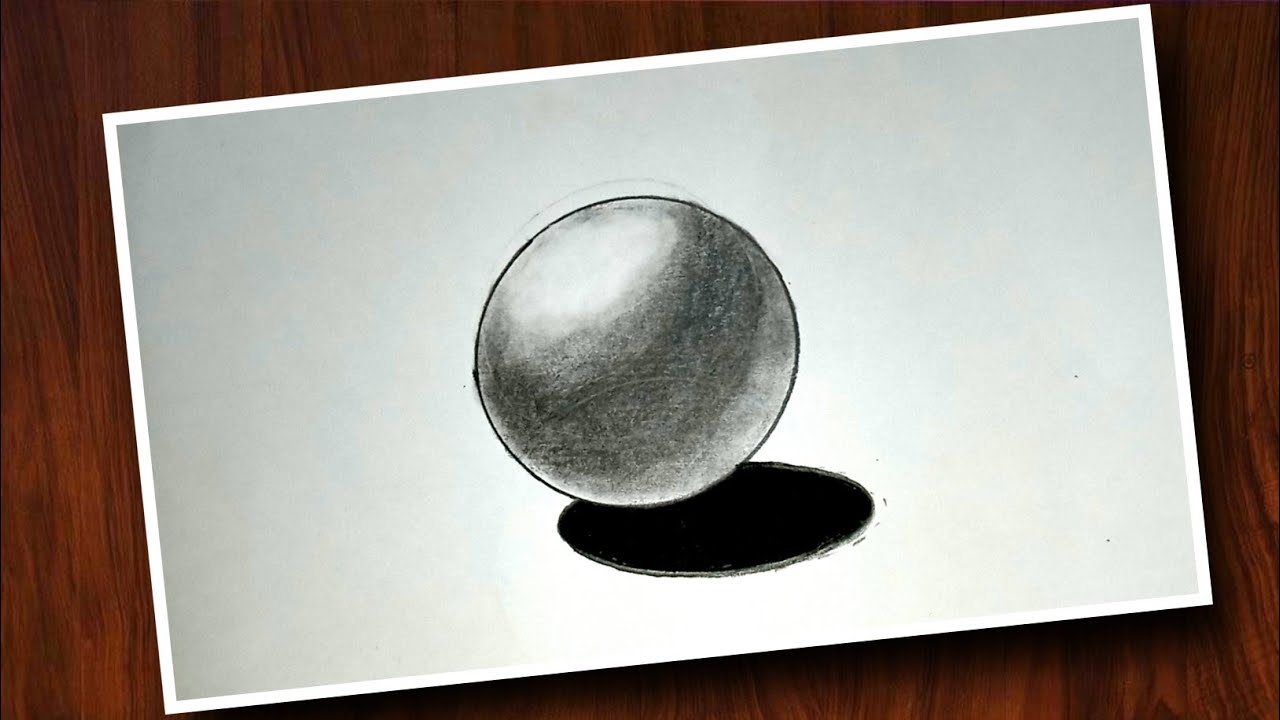 How To Draw Circle With Shadow | Easy Drawing Tutorial For Beginners ...