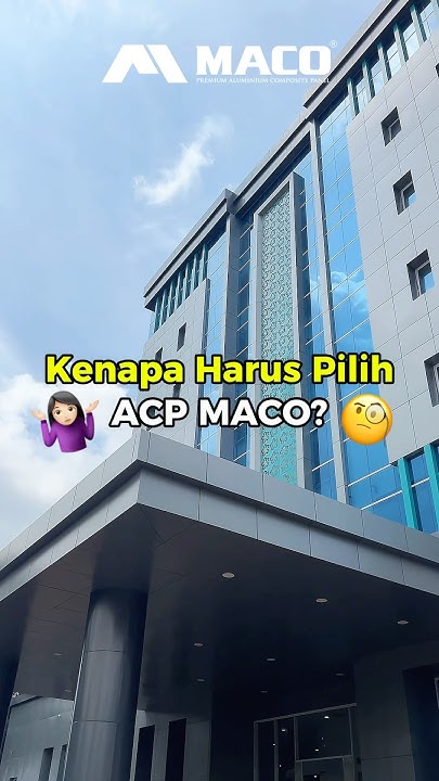 Kalian wajib nih pilih ACP MACO karena bahannya sudah terbukti berkualitas dan serba bisa!👀👏🏻 ...