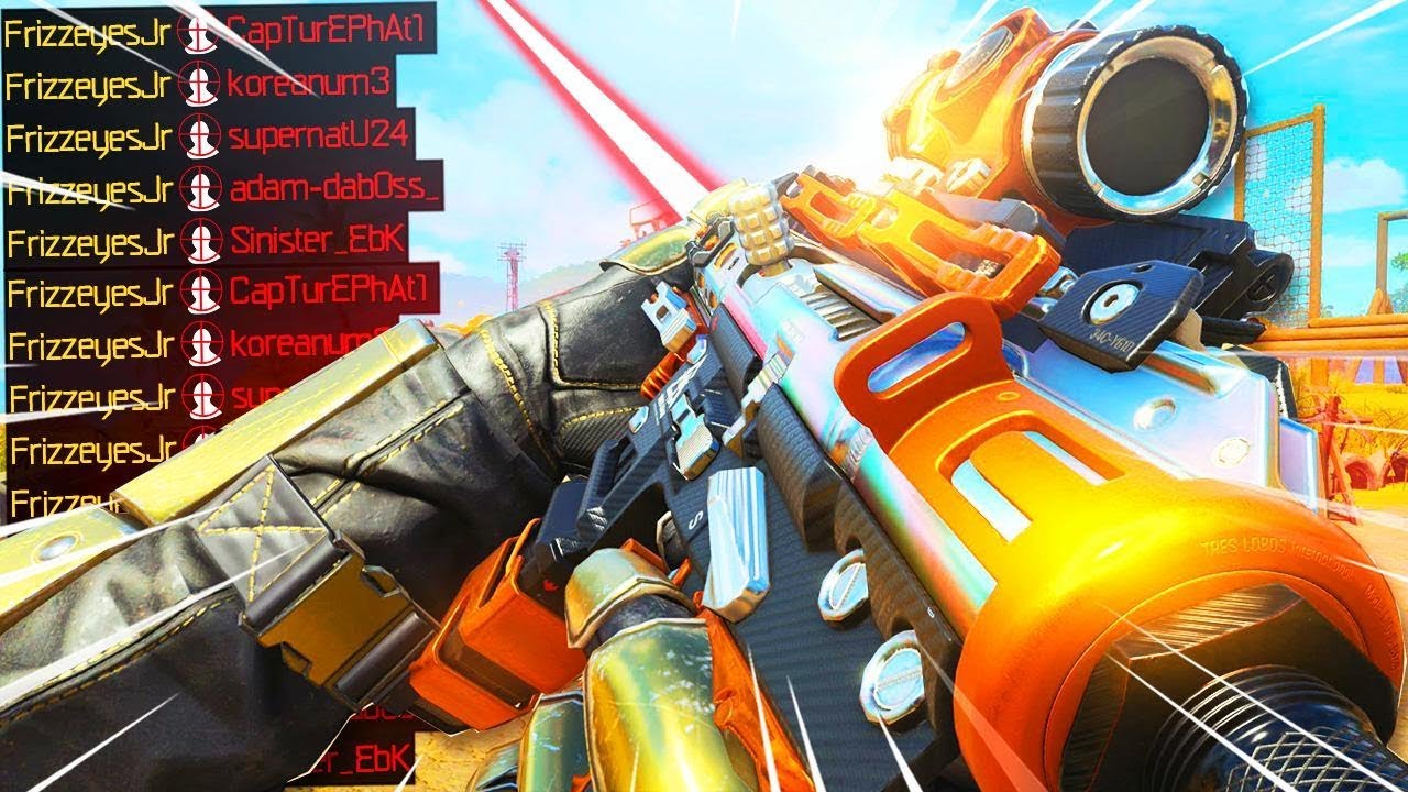 this DLC WEAPON is a LASER.. (COD BO4) - YouTube