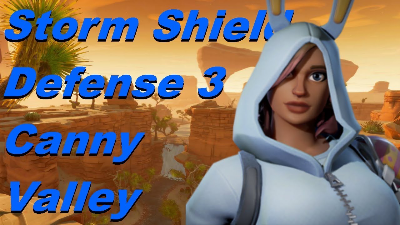 Storm Shield Defense 3 Canny Valley - Fortnite (Save The World) - YouTube