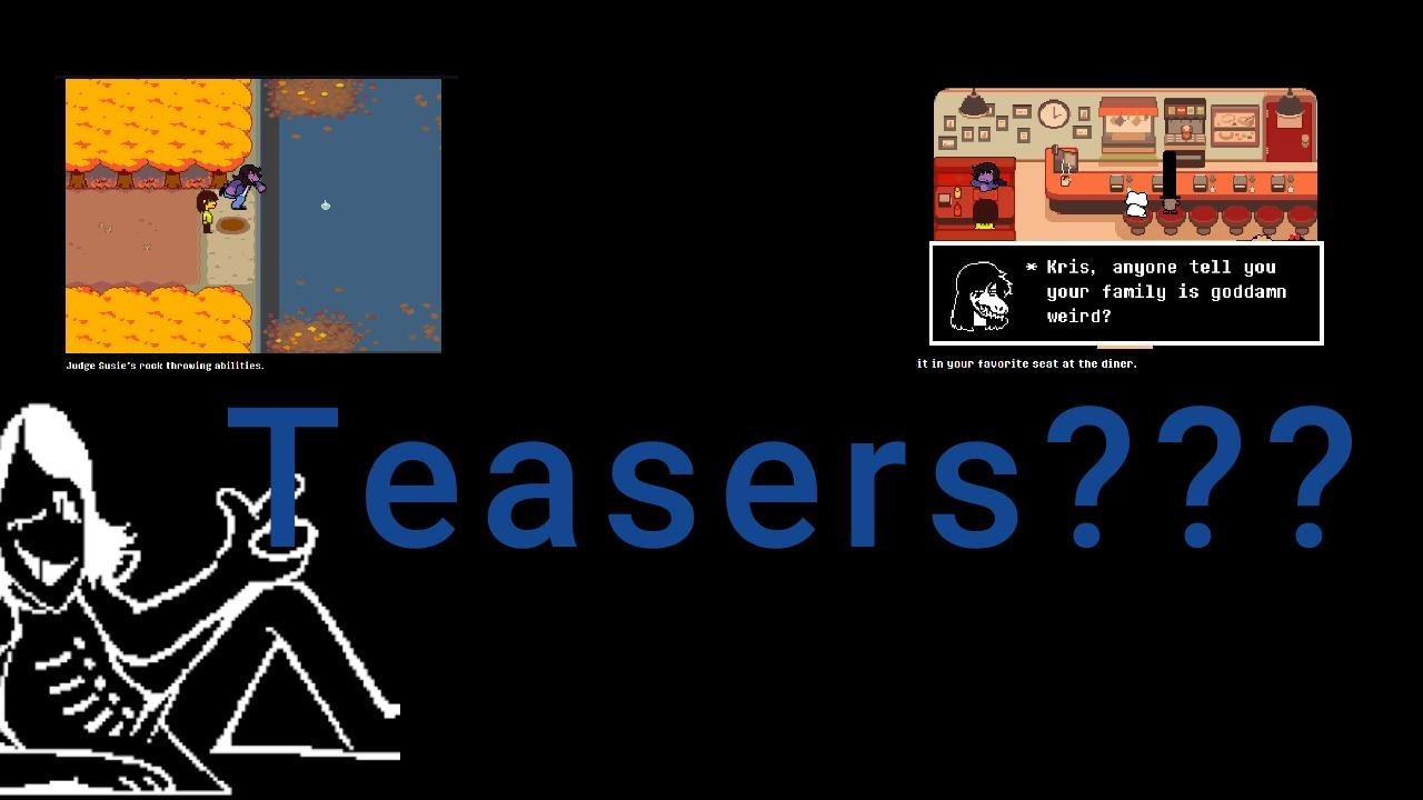 Deltarune chapter 3 and 4 teasers!!! (Deltarune chapter 3 and 4 Teasers ...
