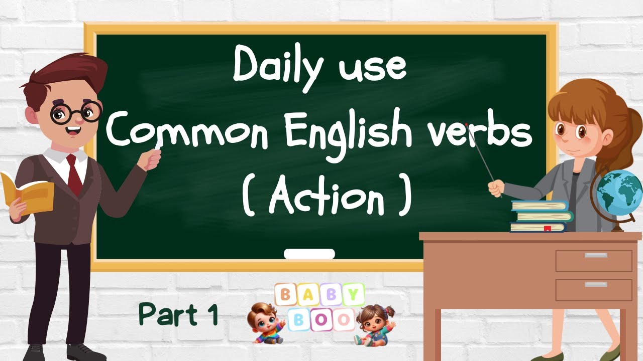 Daily use common English verbs | Verbs You Can't Live Without: Everyday ...