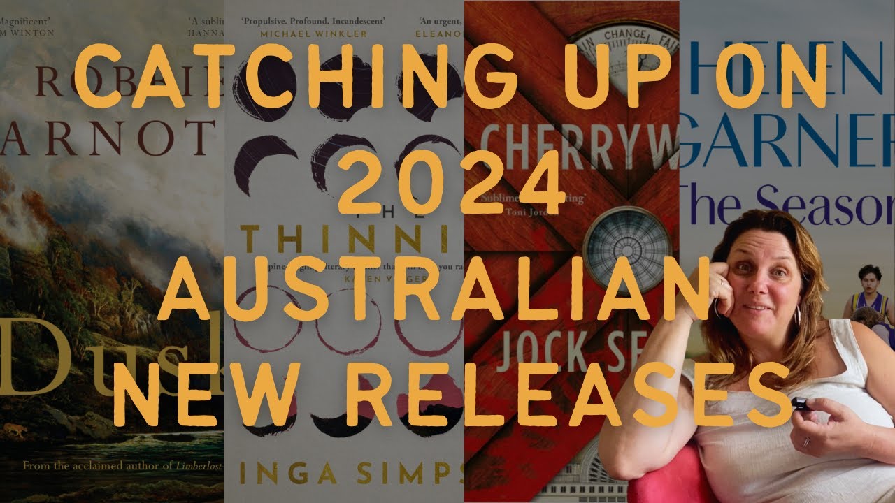 my reading days :: reading 4 australian book releases from 2024 - YouTube