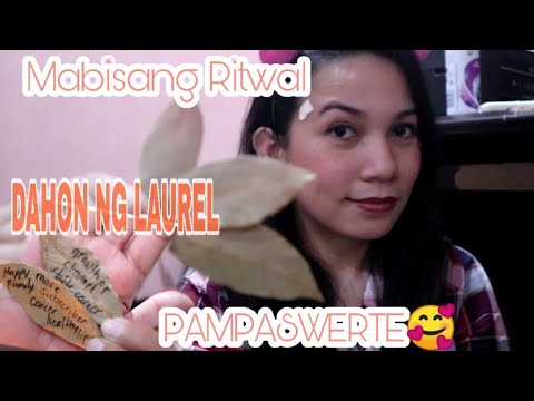 Pampaswerte : Dahong Laurel #moneyspell #pampaswerte - YouTube