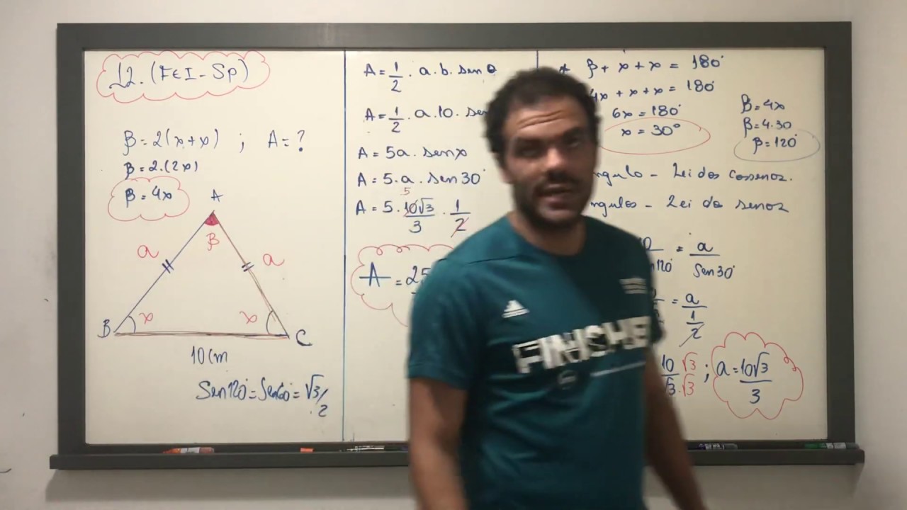(FEI-SP) Questão 12 - FMA 09 - Vestibulares - YouTube