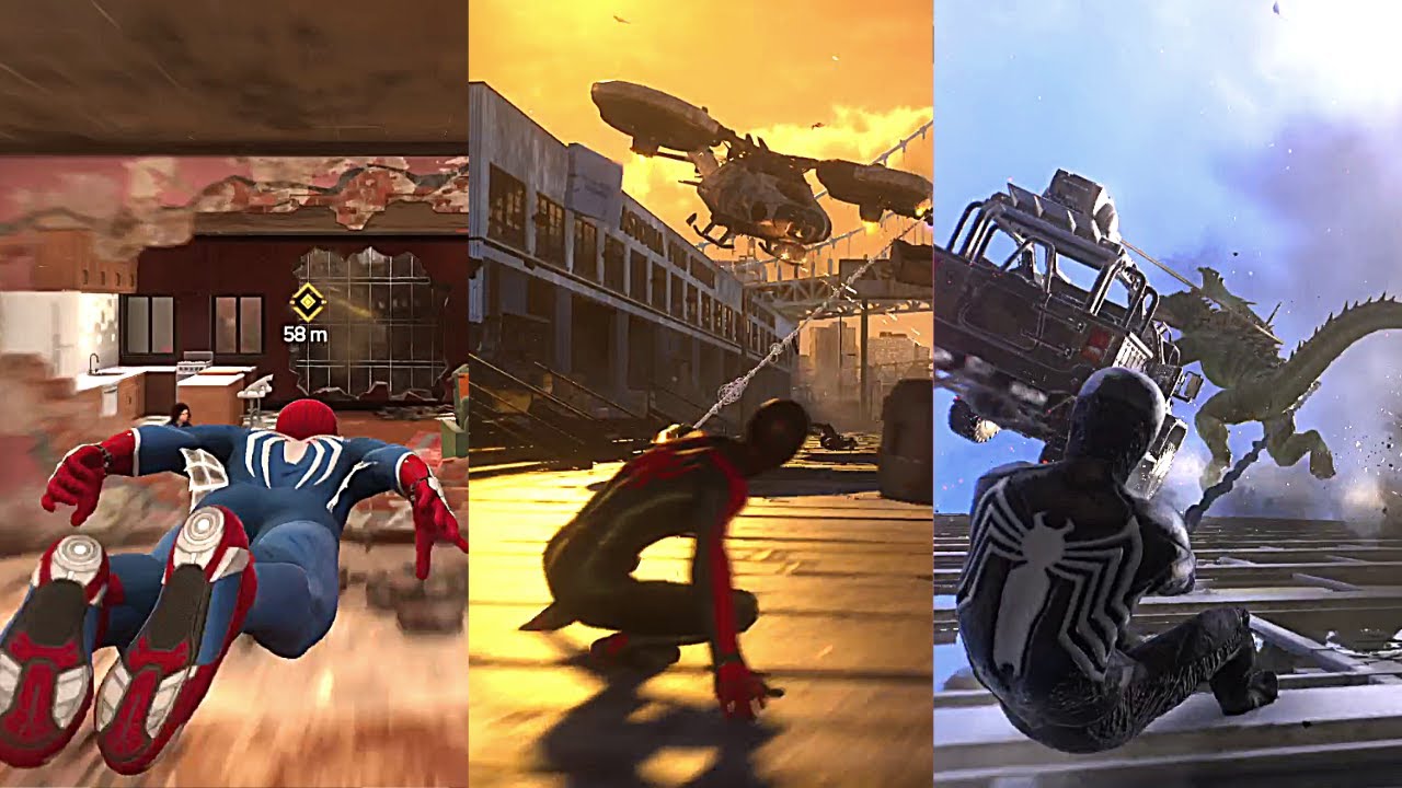 Spider Man 2 - Best Chase Scenes - YouTube