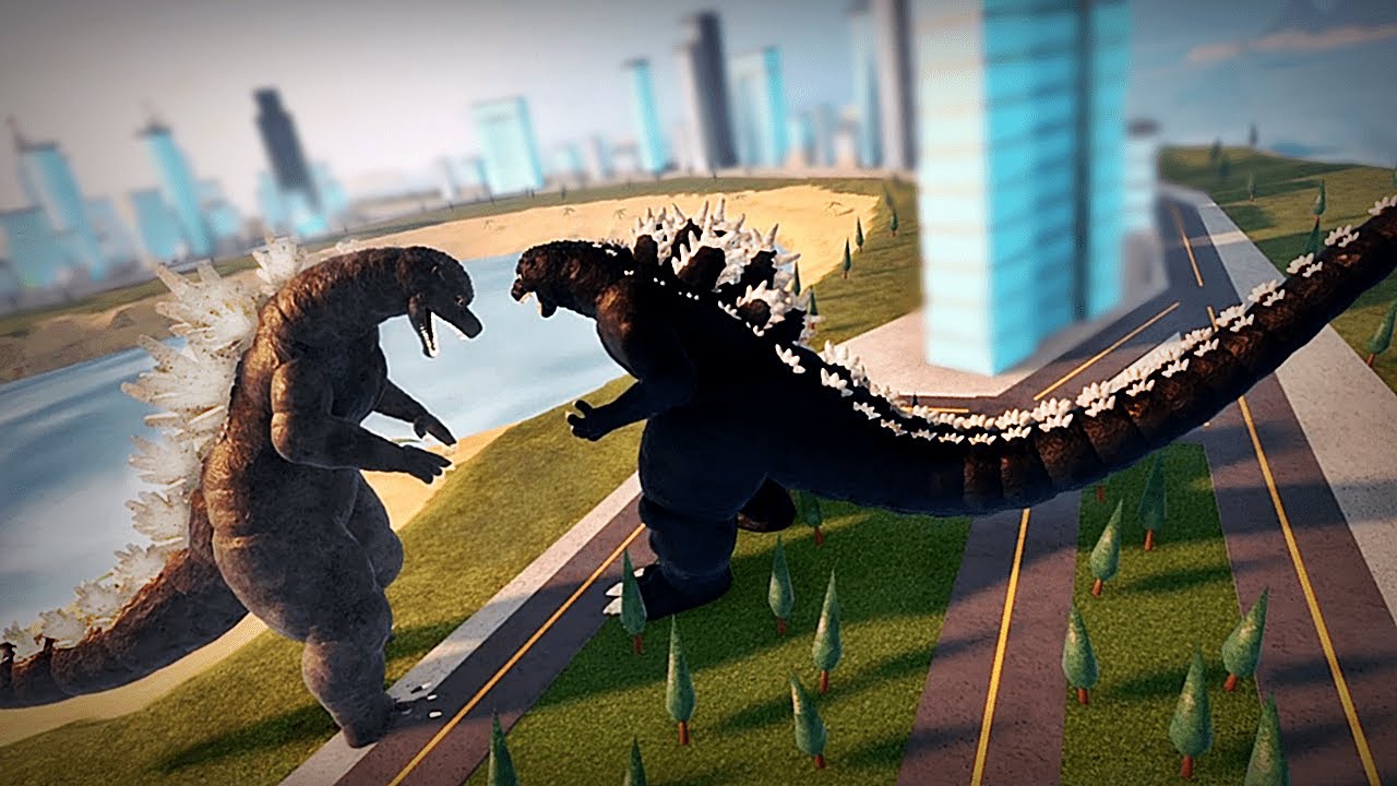 Heisei Godzilla vs Final Wars Godzilla Battle | Kaiju Universe - YouTube