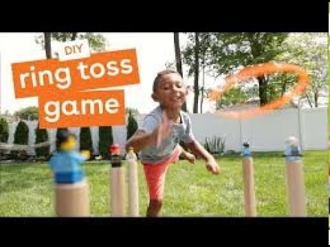 Ring toss | Kids Playing Ringtoss | Indoor game Kidzee play school ...