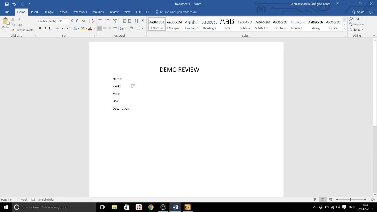 Demo Review Guide - YouTube