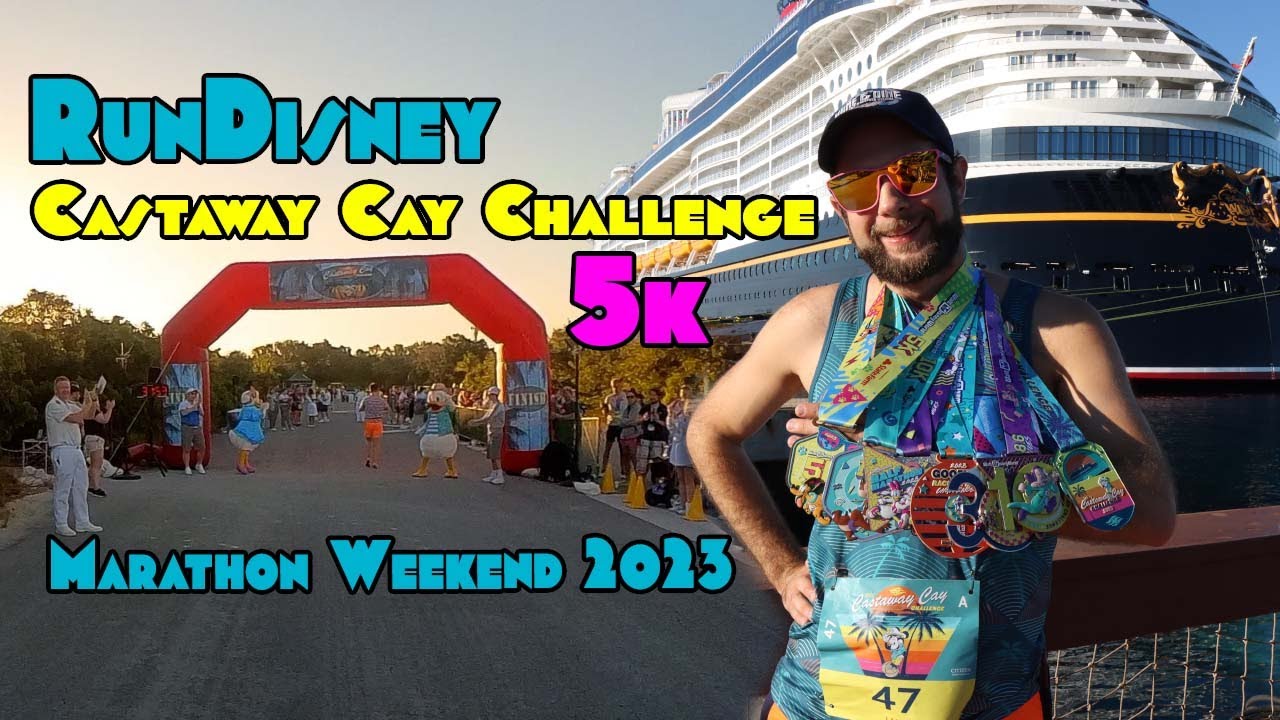RunDisney Castaway Cay Challenge 5k 2023 | Disney Cruise Line - YouTube