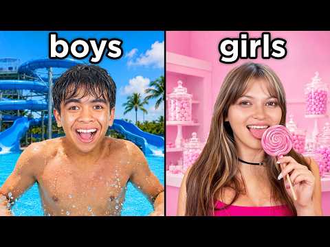Boys vs Girls Vacation in Europe!