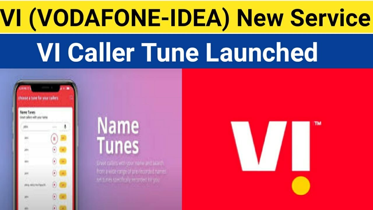 VI | Vodafone-Idea | New Service Launched | Caller Tunes App But Not ...