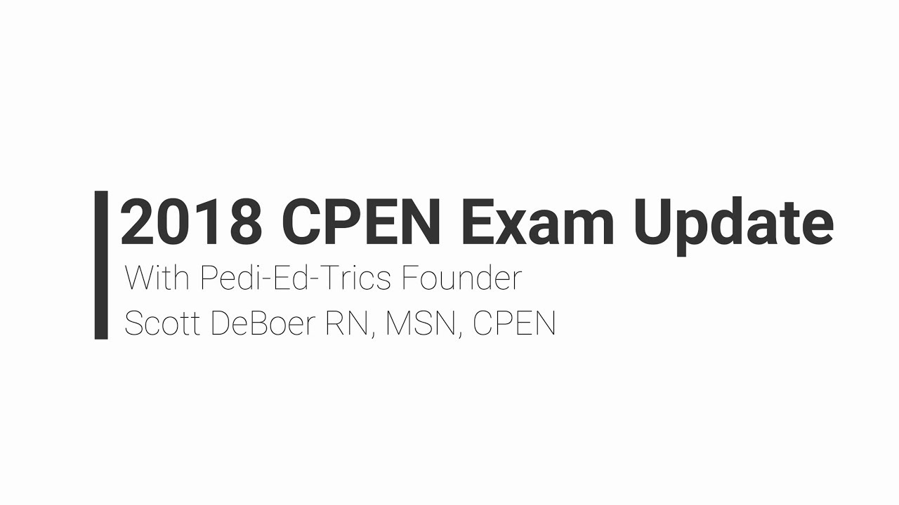 CPEN EXAM REVIEW UPDATE - YouTube