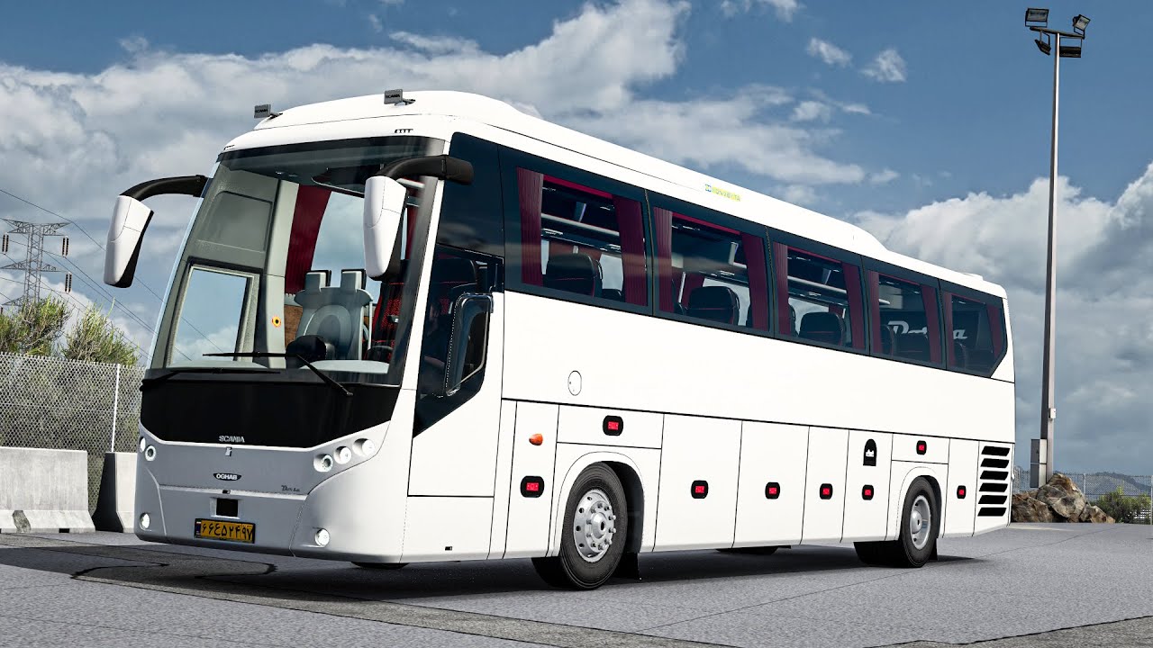 Scania Dorsa Oghab | West Balkans DLC | ETS2 1.48.5 Bus mods - YouTube