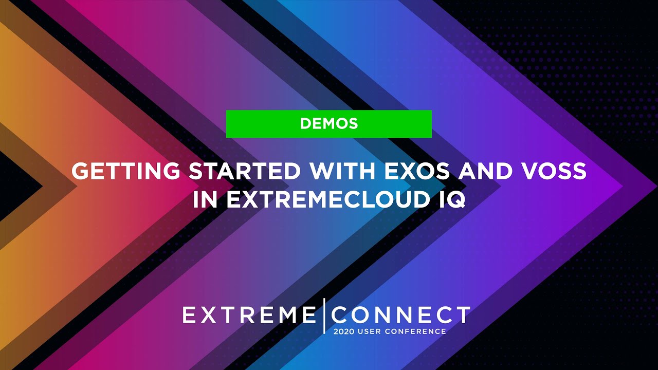 Getting Started with EXOS and VOSS in ExtremeCloud IQ - YouTube