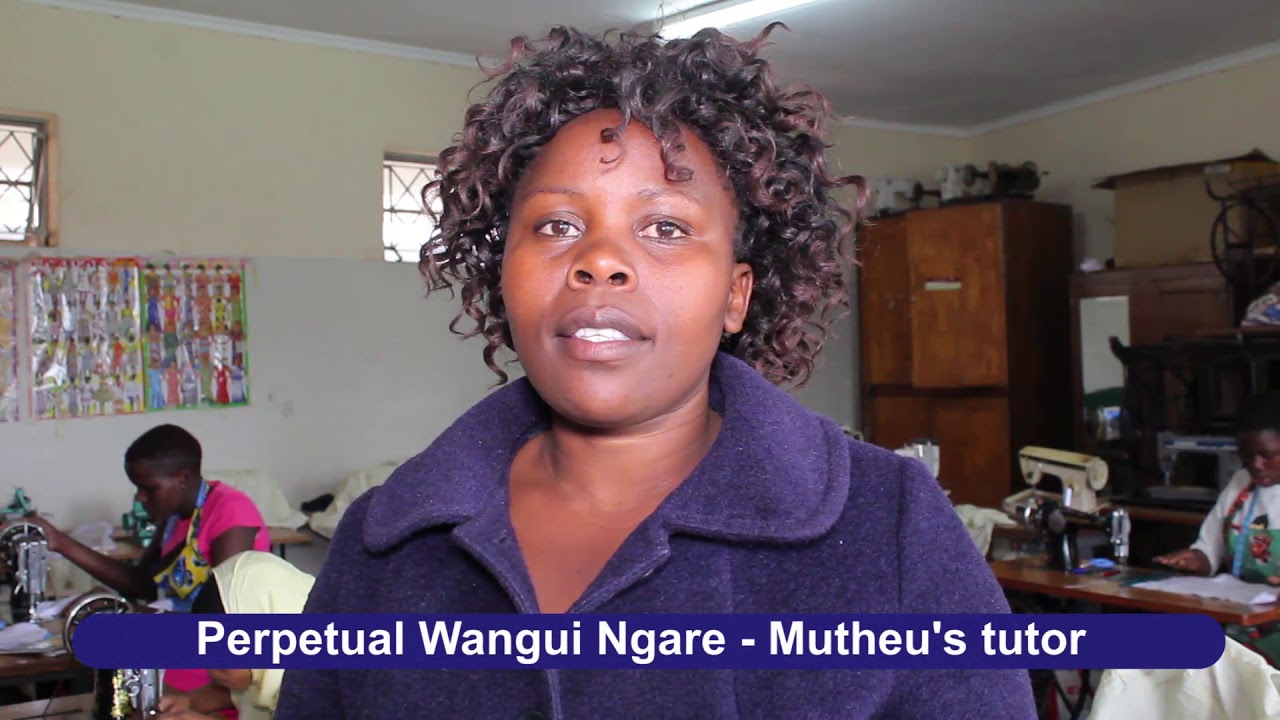 Miriam Mutheu-a Fashion Designer and DREAMS' Beneficaiary - YouTube