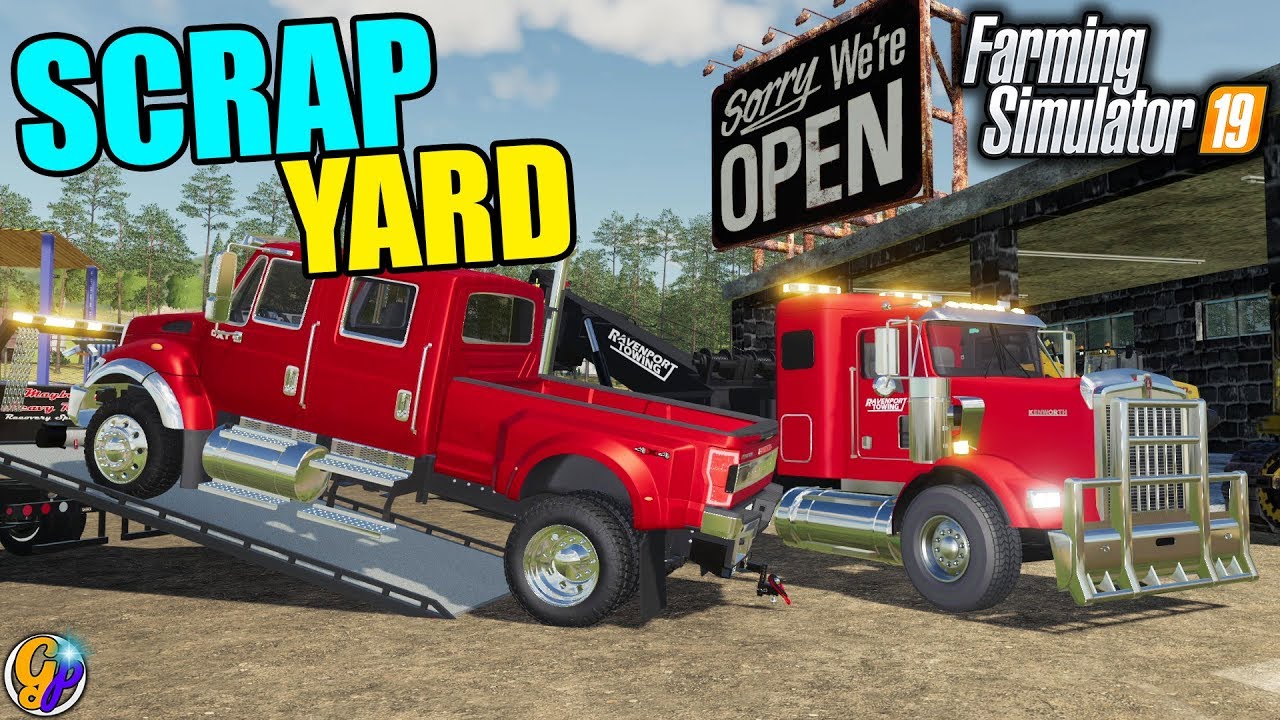 FS19 - FIXING THE OLD SCRAPYARD! FARMING SIMULATOR 19 - YouTube